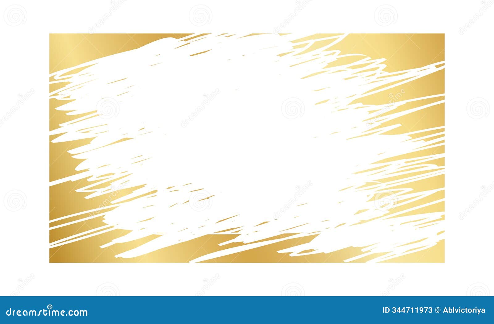 Gold Raffle Vector Ticket Illustration | CartoonDealer.com #104440869
