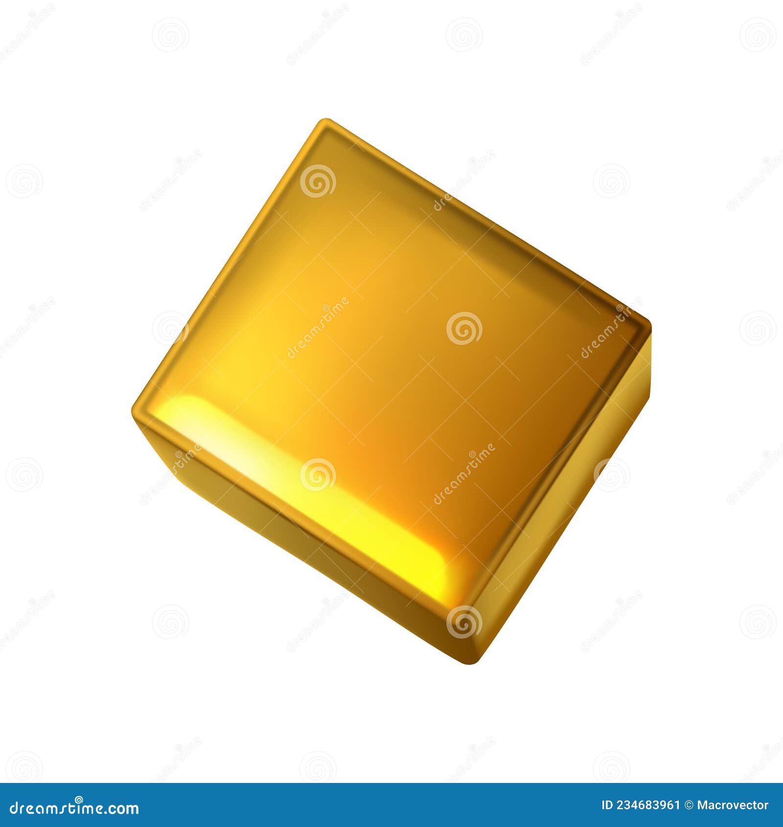 Golden Rectangular Bar Composition Stock Vector - Illustration of ...