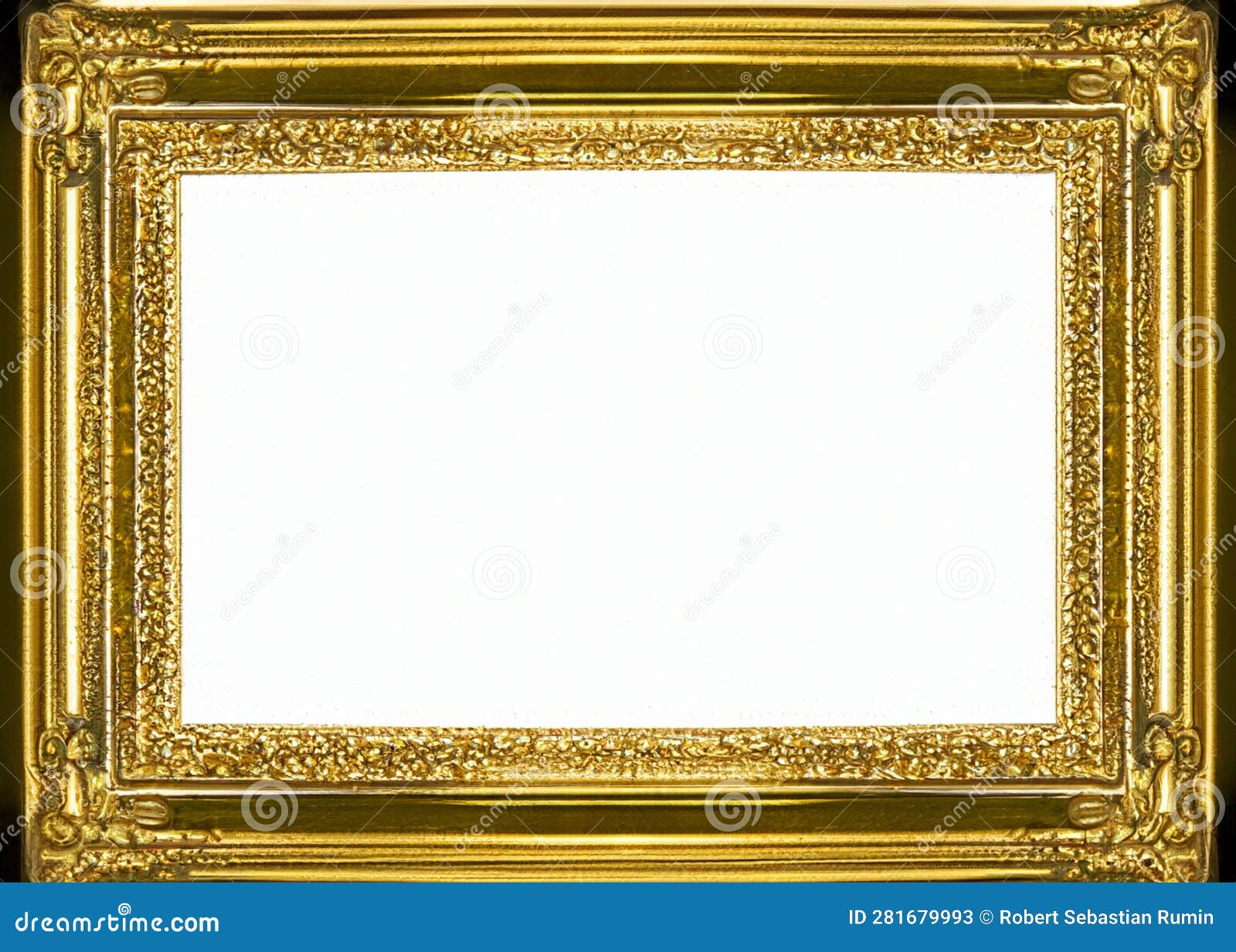 Golden rectangular frame stock image. Image of textile - 281679993