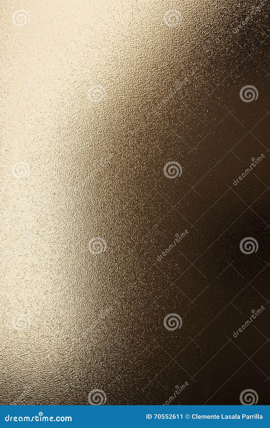 Golden Reflections on Grained Texture Surface Stock Image - Image of ...