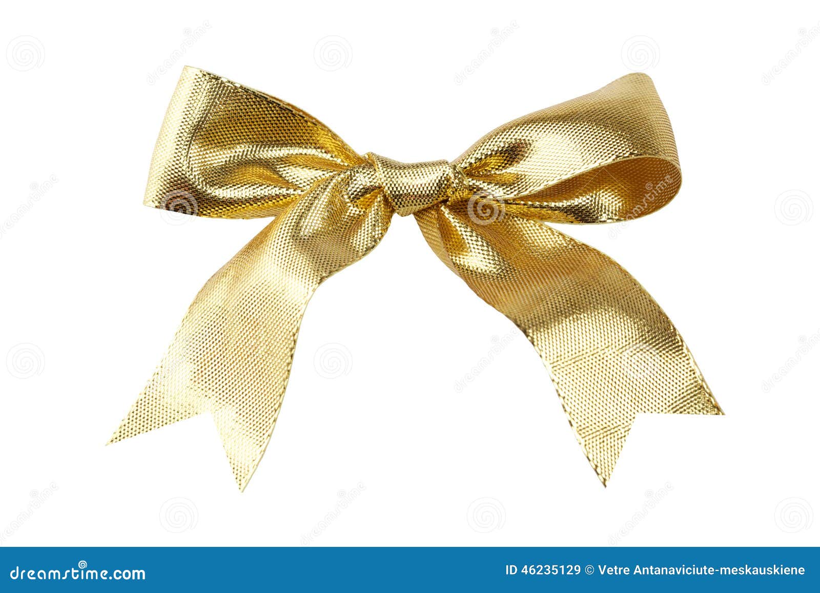 Golden ribbon stock image. Image of color, birthday, gift - 46235129