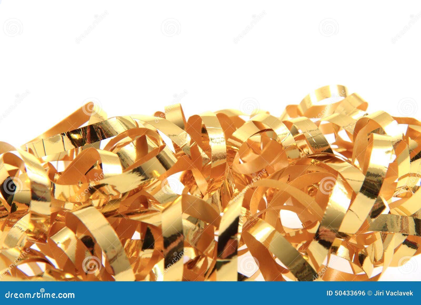 Golden ribbon texture stock photo. Image of year, present - 50433696
