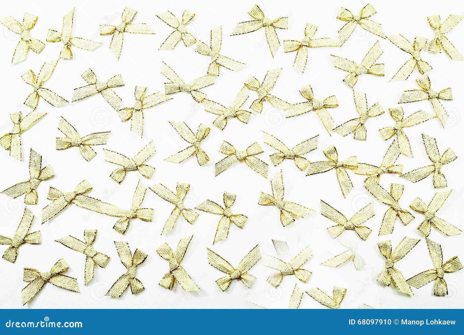 Golden Ribbons Texture on White Background Stock Photo - Image of ...