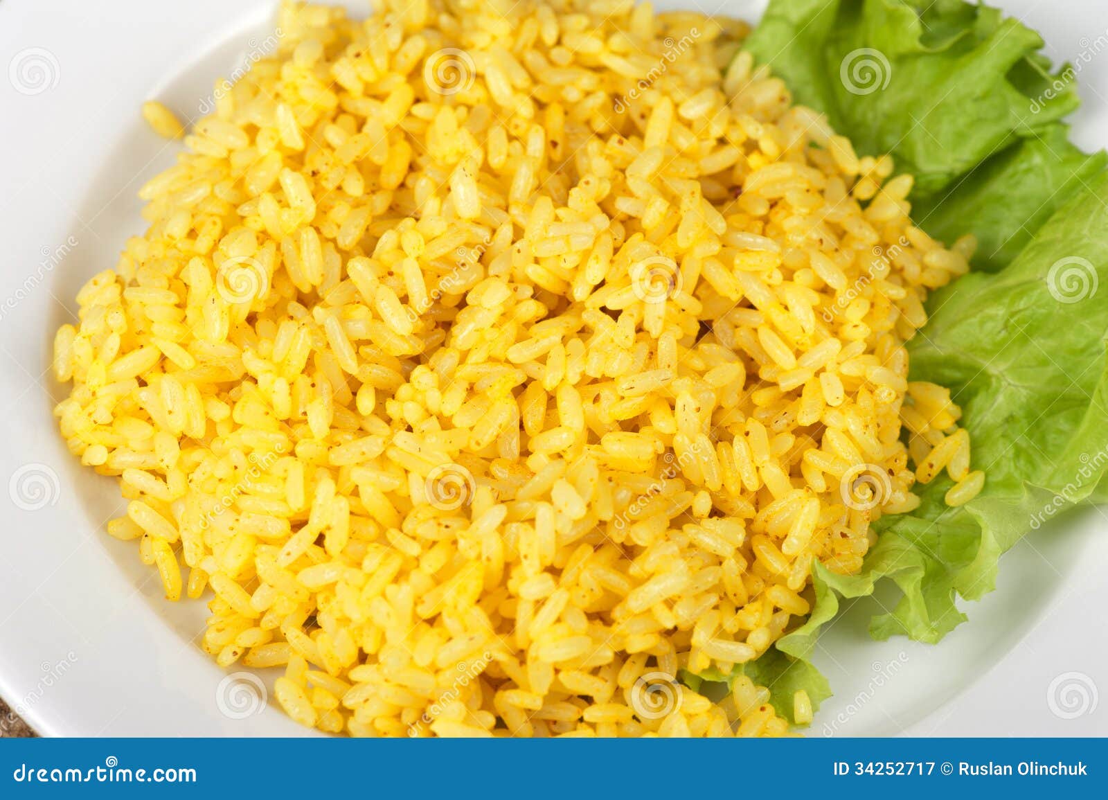Golden rice stock image. Image of cooking, cooked, asian - 34252717