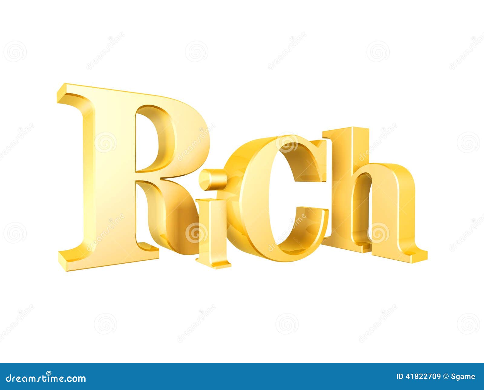 Golden rich symbol stock illustration. Illustration of difference ...