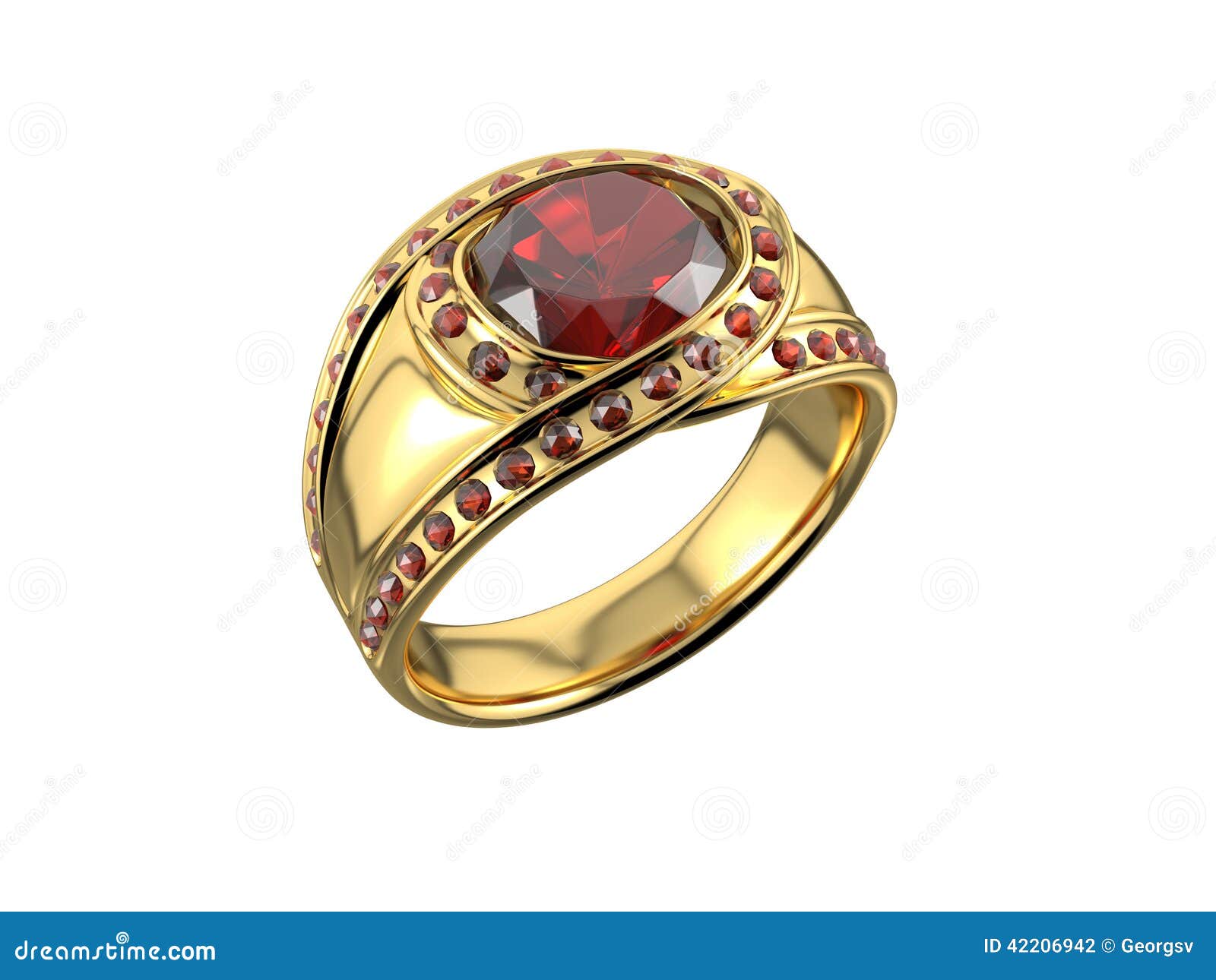 Golden Ring with Diamond stock photo. Image of jewelry - 42206942