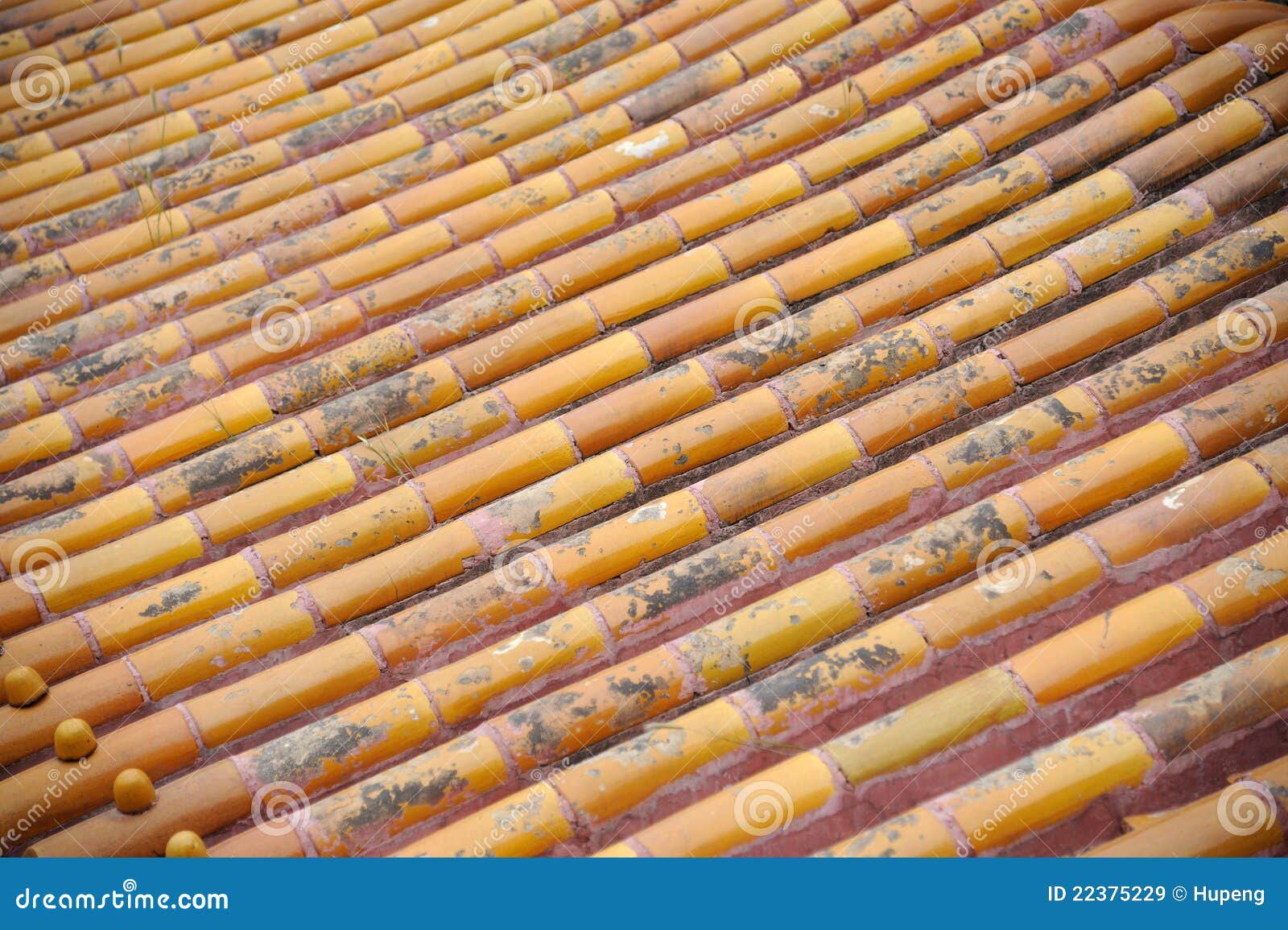 Golden roof tiles stock image. Image of ancient, building - 22375229
