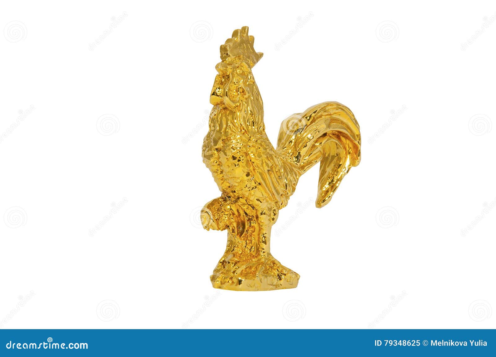 Golden rooster stock image. Image of chicken, beautiful - 79348625