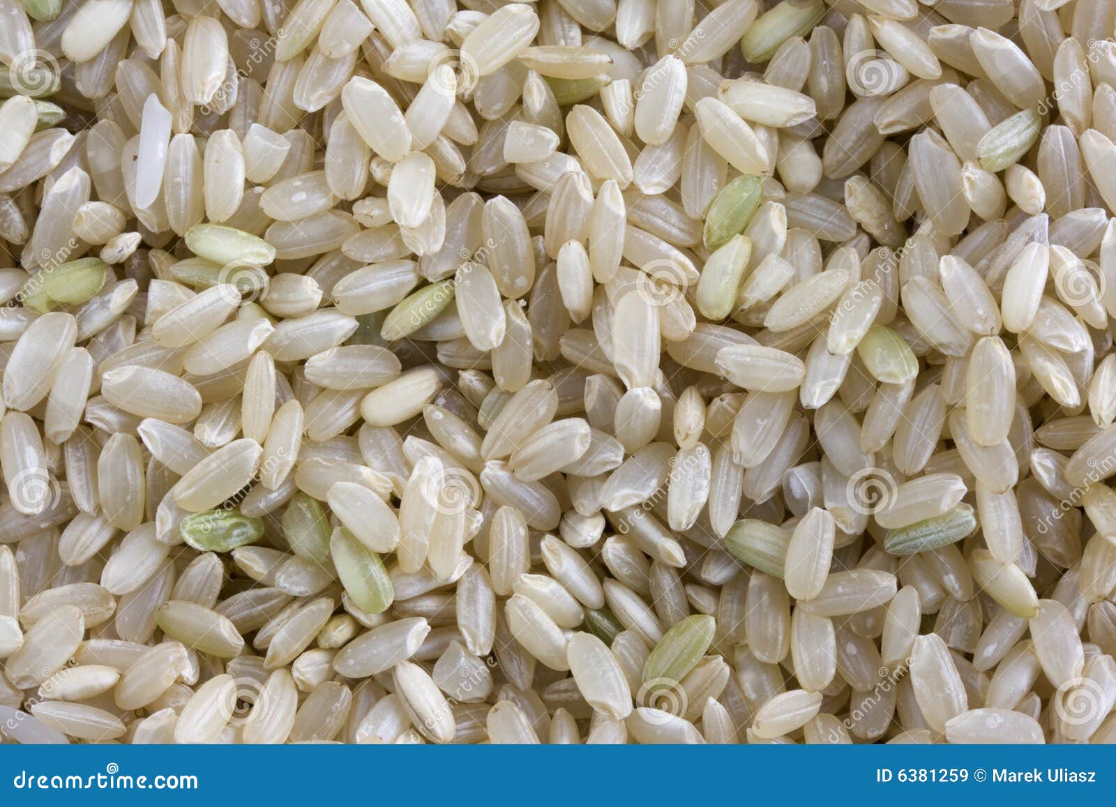 Golden Rose Brown Rice Background Stock Image - Image of organic ...