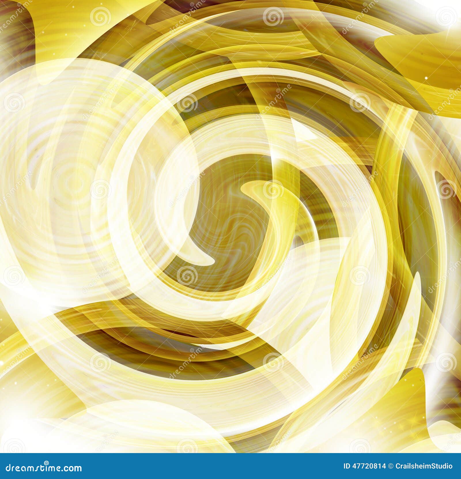 Golden Round Design Elements Stock Illustration - Illustration of gifts ...