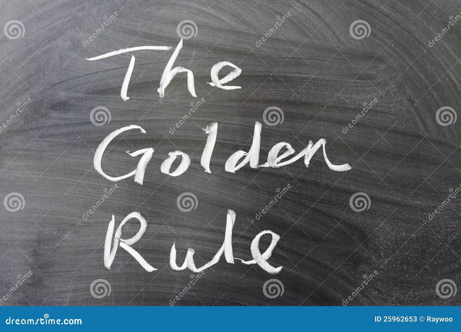 The golden rule stock image. Image of writing, drawing - 25962653