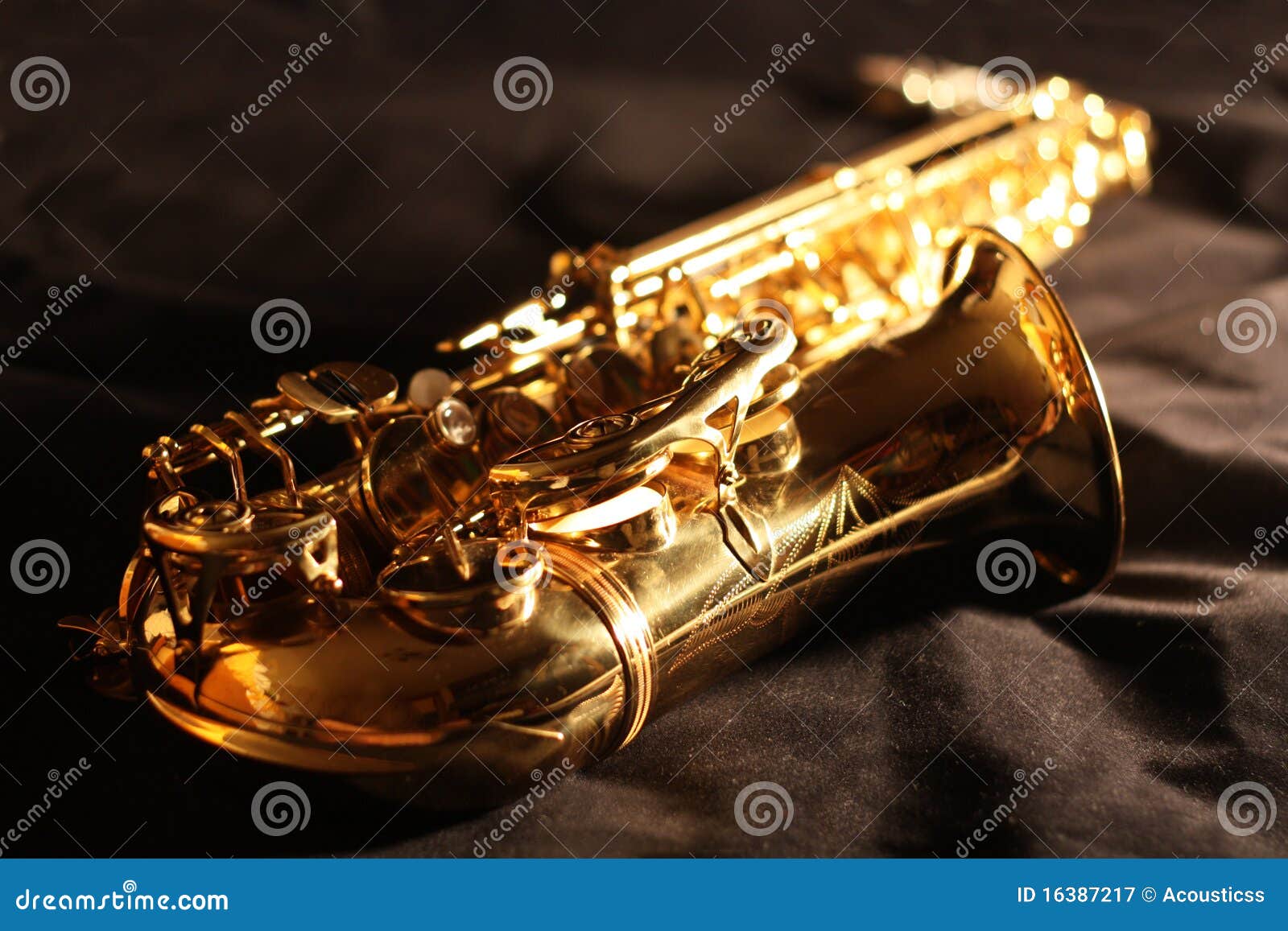 Golden Sax stock image. Image of raggae, instrument, instrumental ...