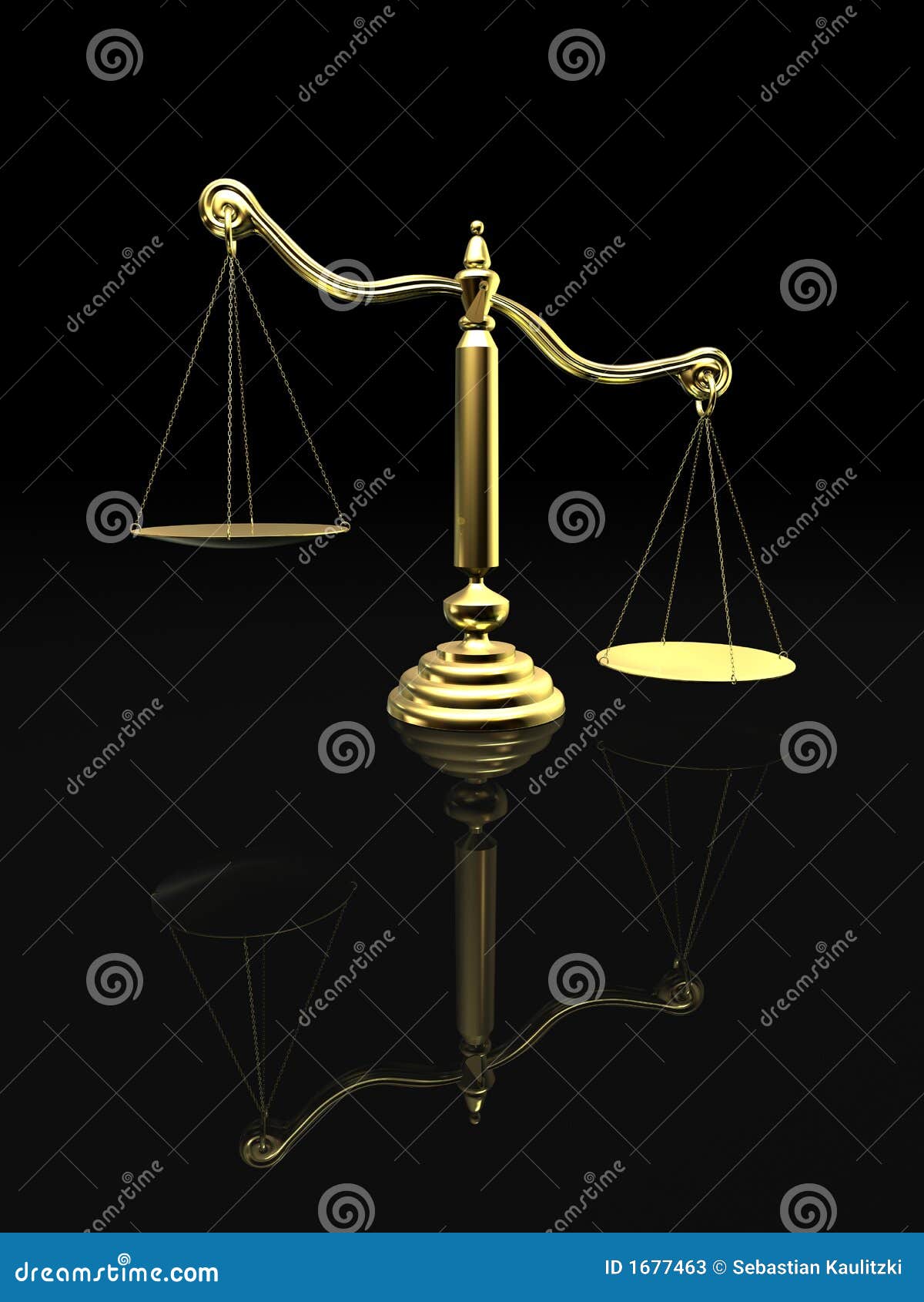 3d Golden Scale Stock Illustration | CartoonDealer.com #27720862