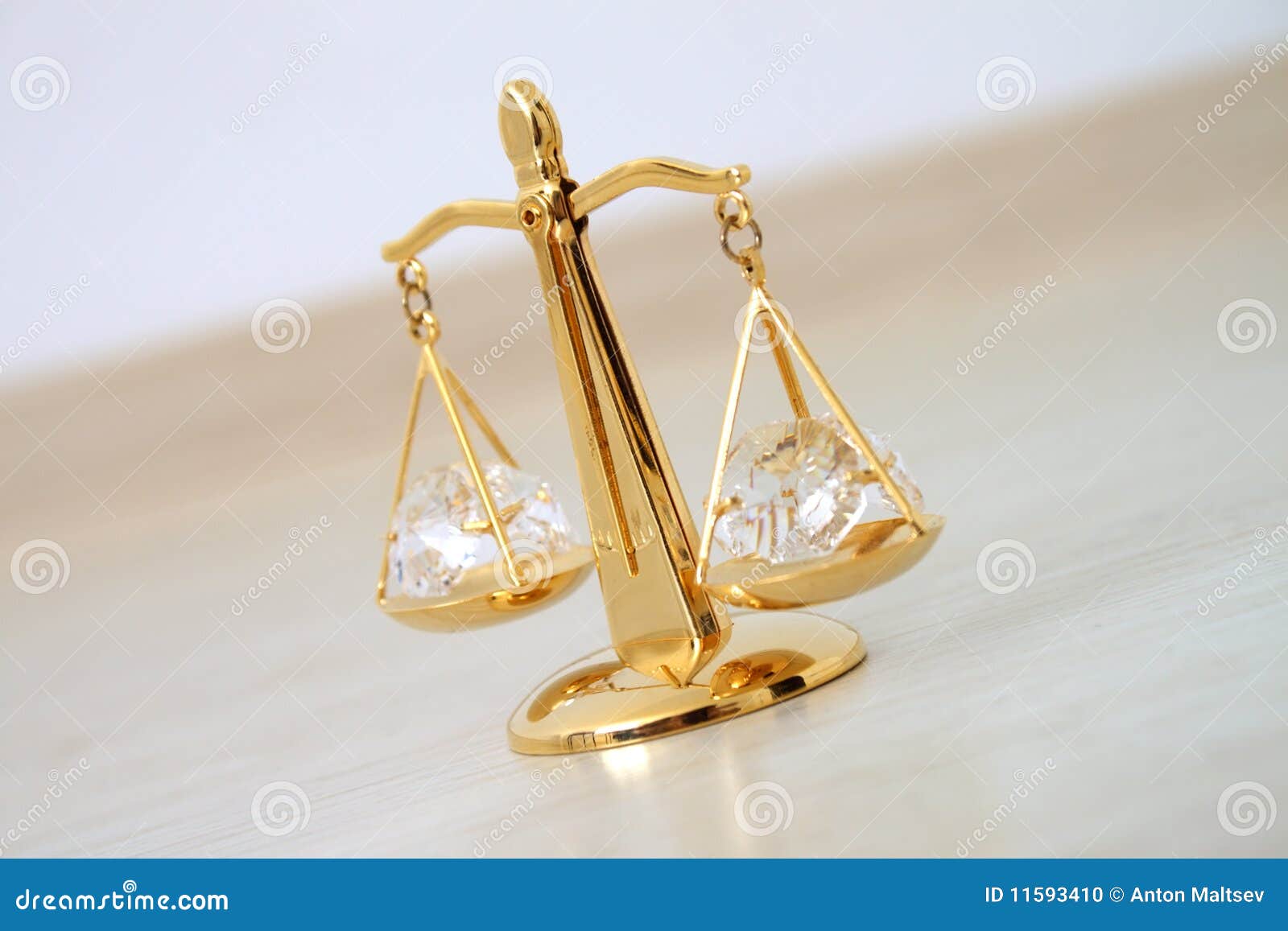 Golden scales stock photo. Image of illegal, isolated - 11593410