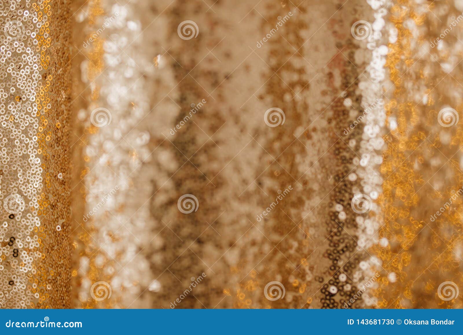 Golden Sequin Abstract Background Glitter Pattern Stock Photo - Image ...