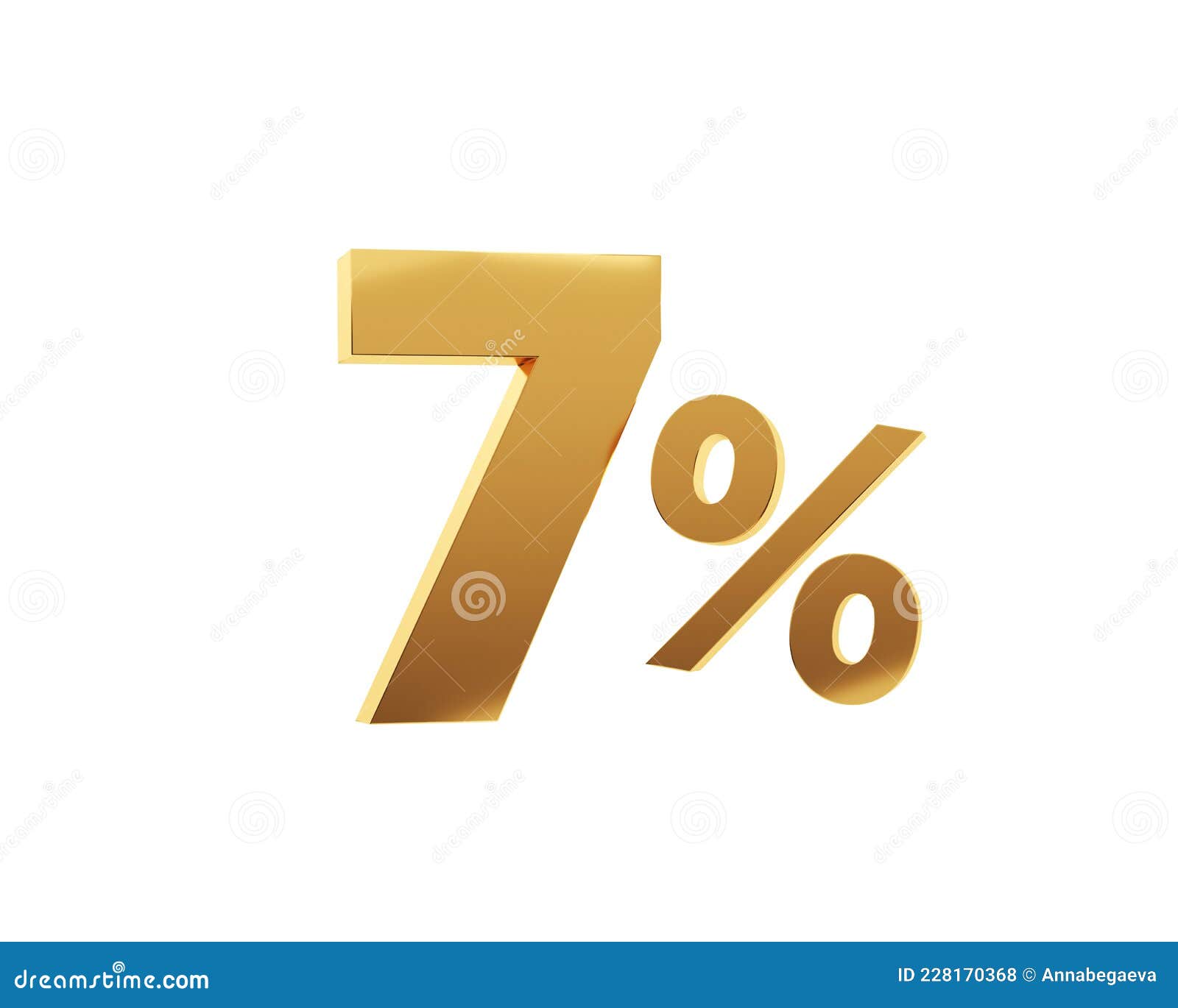 Golden Seven Hundred Thousand Dollars Isolaed On White Background, Gold ...