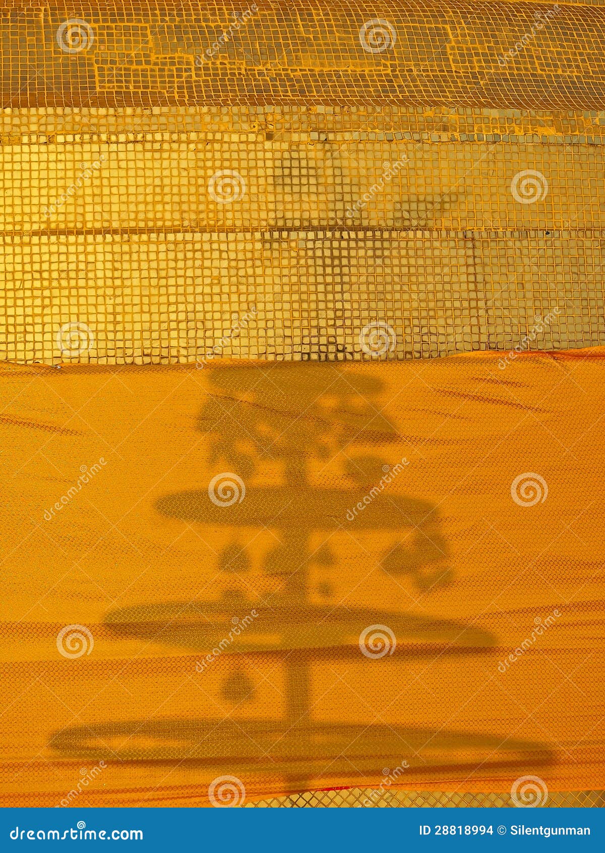 Golden shadow stock photo. Image of background, fabric - 28818994