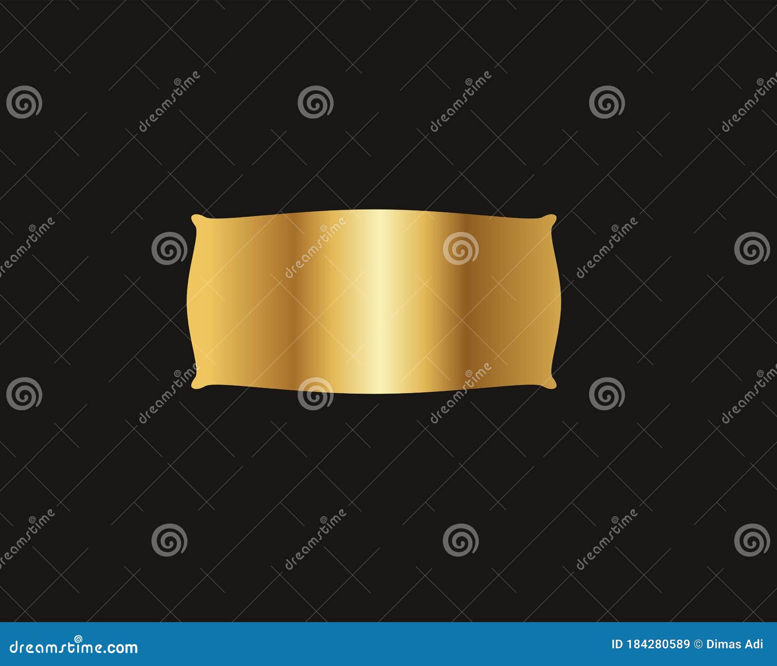 Golden Shape Logo Premium Vector Stock Vector - Illustration of brands ...