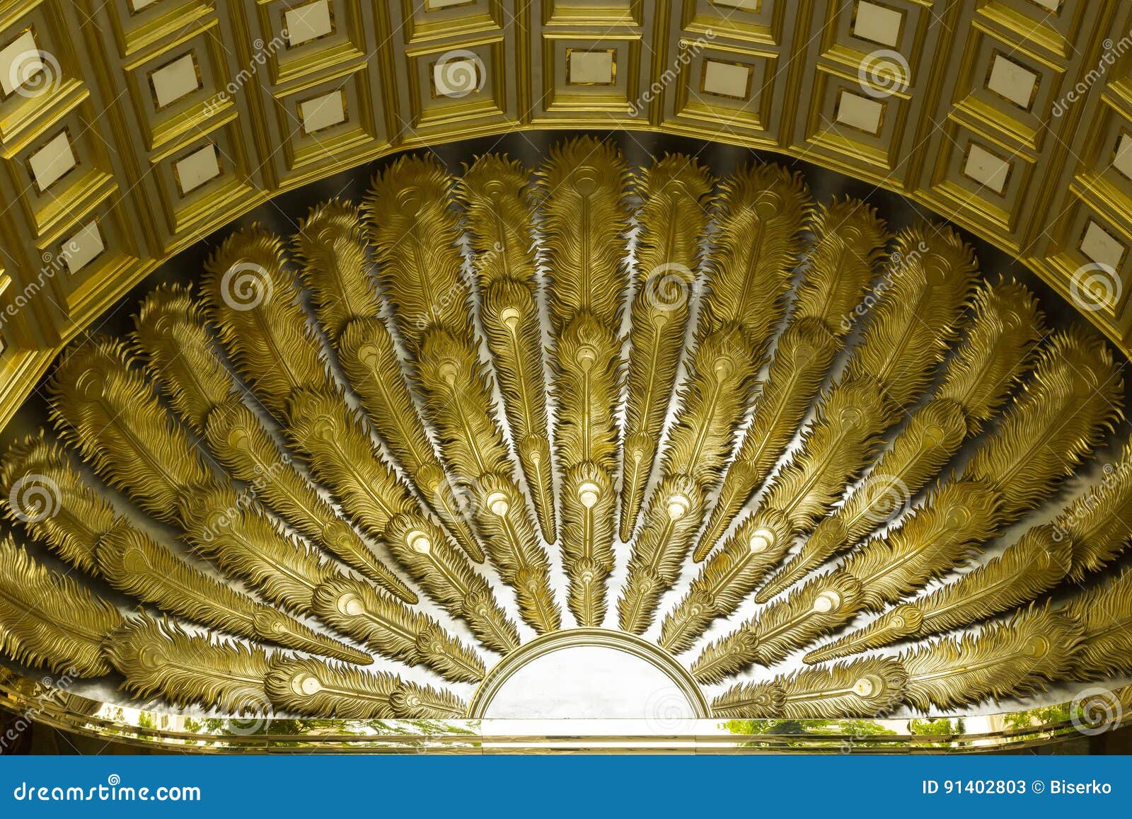 Golden shell stock image. Image of intricate, expansive - 91402803