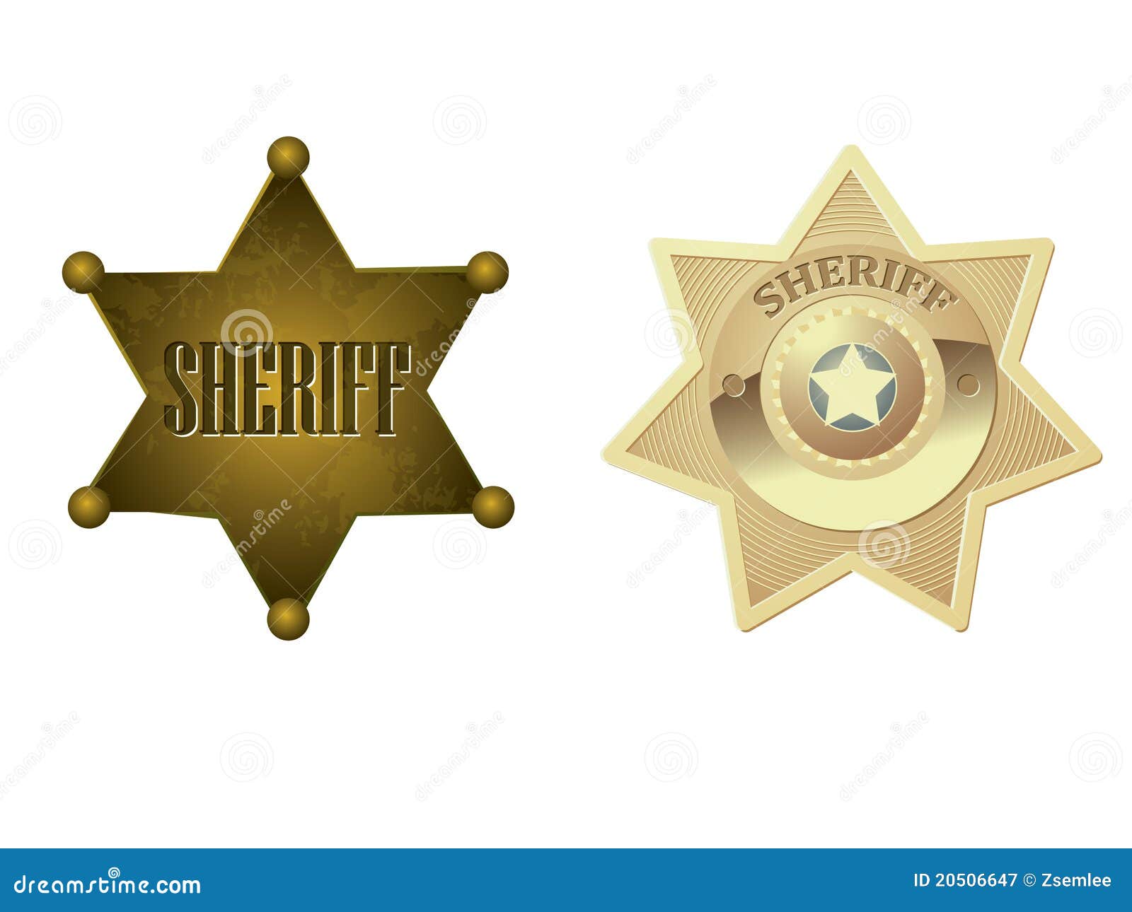Sheriff S Badge Vector Icon For Sheriffs Star, Western, Police, Deputy ...