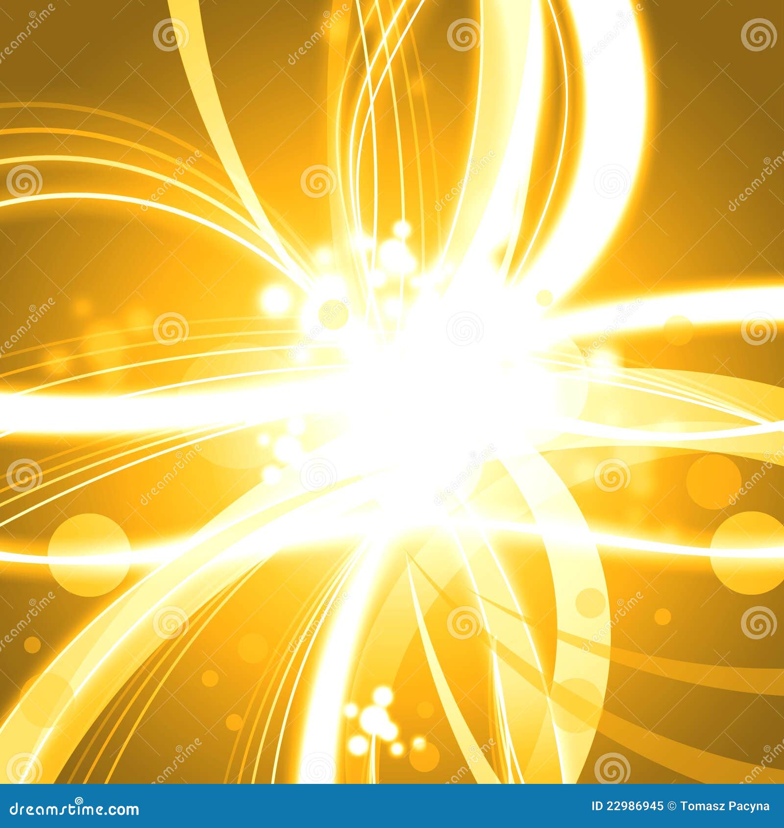 Golden Shine On Transparent Background Vector Illustration ...
