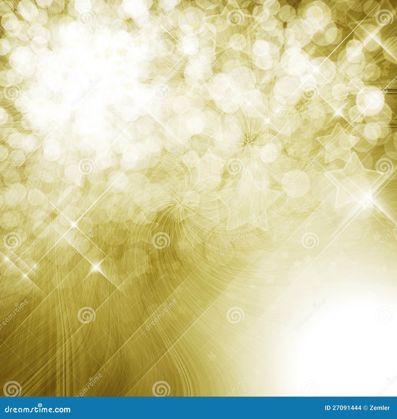 Golden shining background stock illustration. Illustration of blurred ...