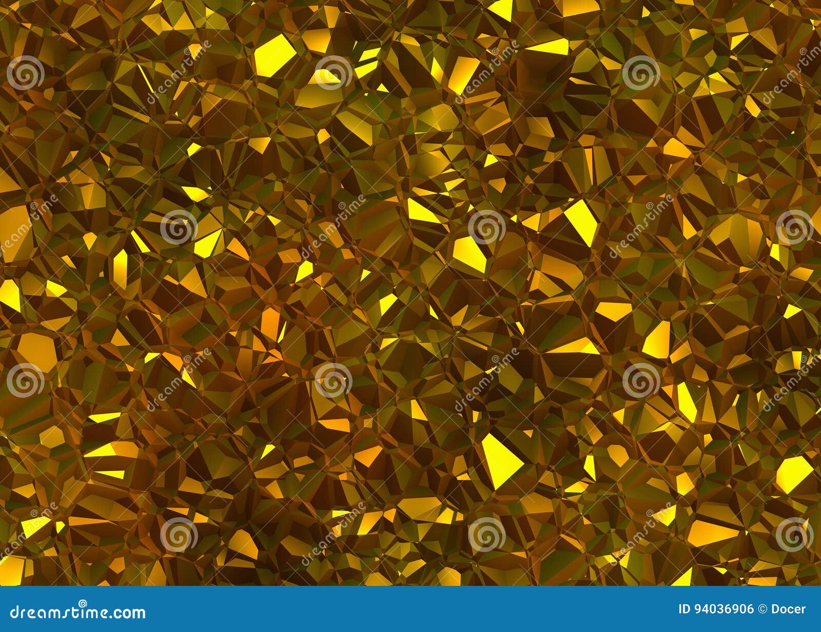 Golden Shining Crystal Relief Texture Stock Photo - Image of smooth ...