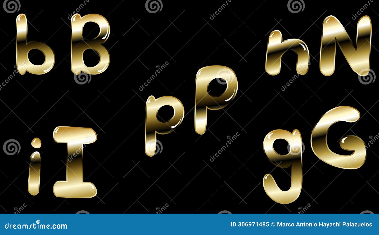 Golden shiny alphabet pack stock vector. Illustration of alphabet ...