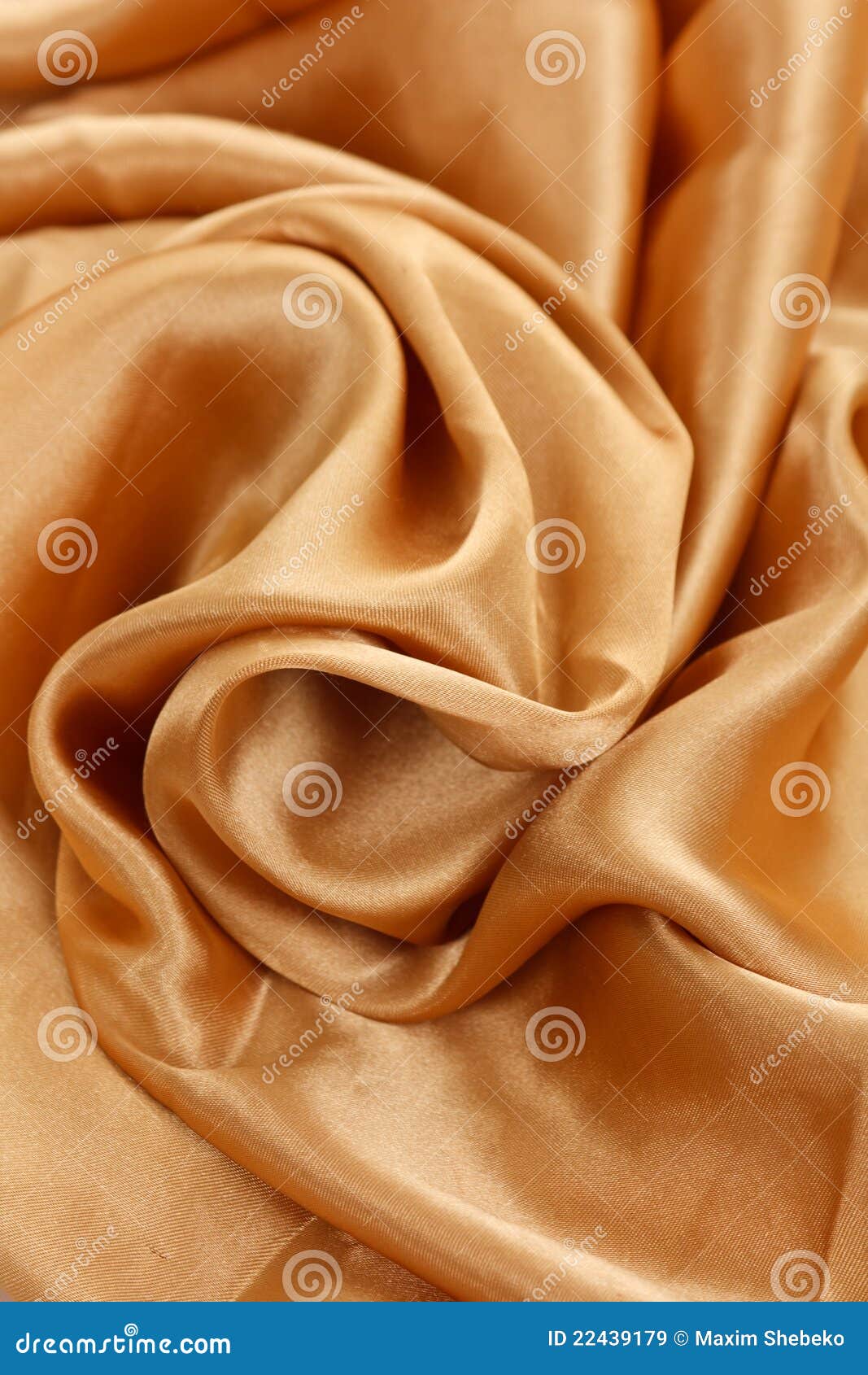 Golden silk stock image. Image of stylish, pattern, crease - 22439179