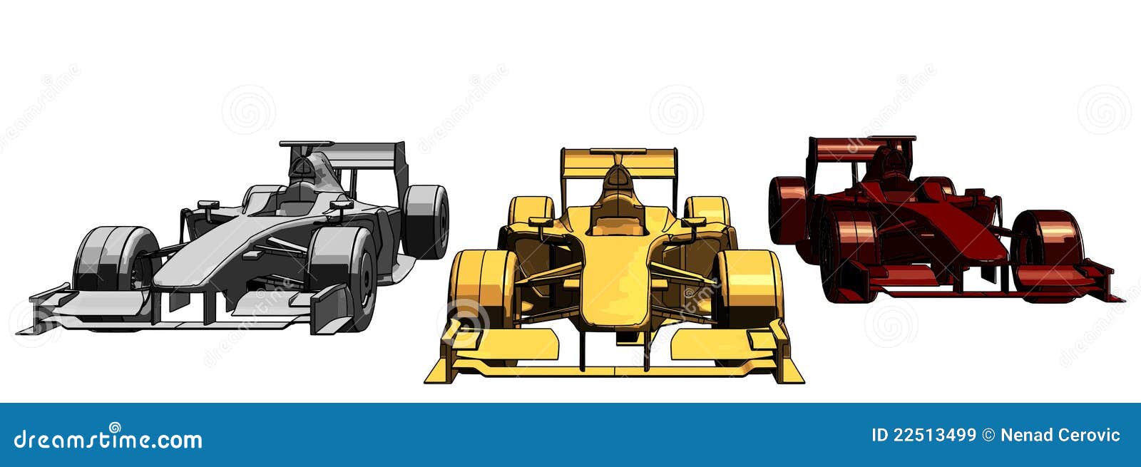Golden Silver Bronze Race Car Vector 11 Stock Vector - Illustration of ...