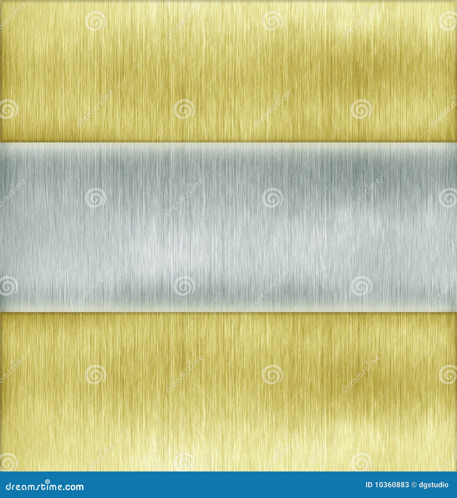 Golden and silver metal stock illustration. Illustration of color ...