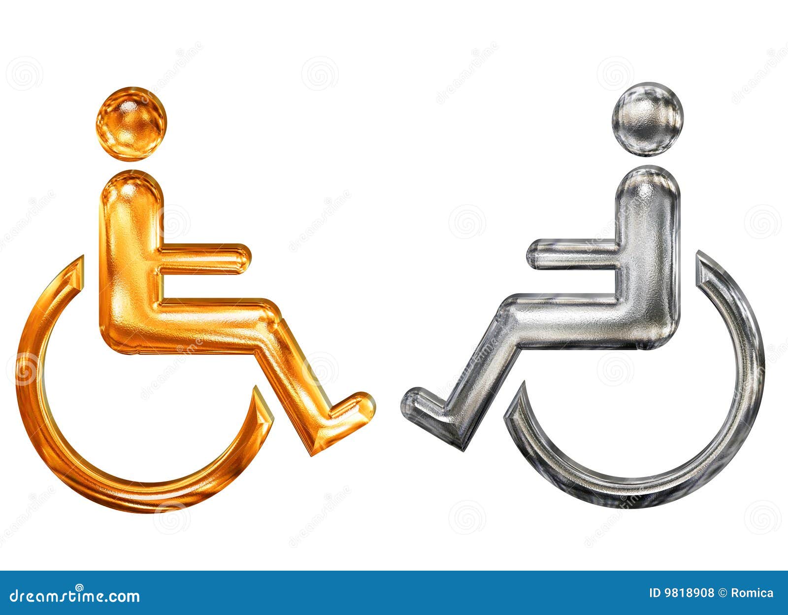 Handicap On Gold Podium Royalty-Free Stock Photography | CartoonDealer ...
