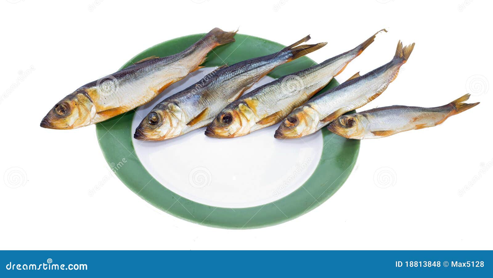 Golden Smoke-dried Fish stock photo. Image of delicious - 18813848