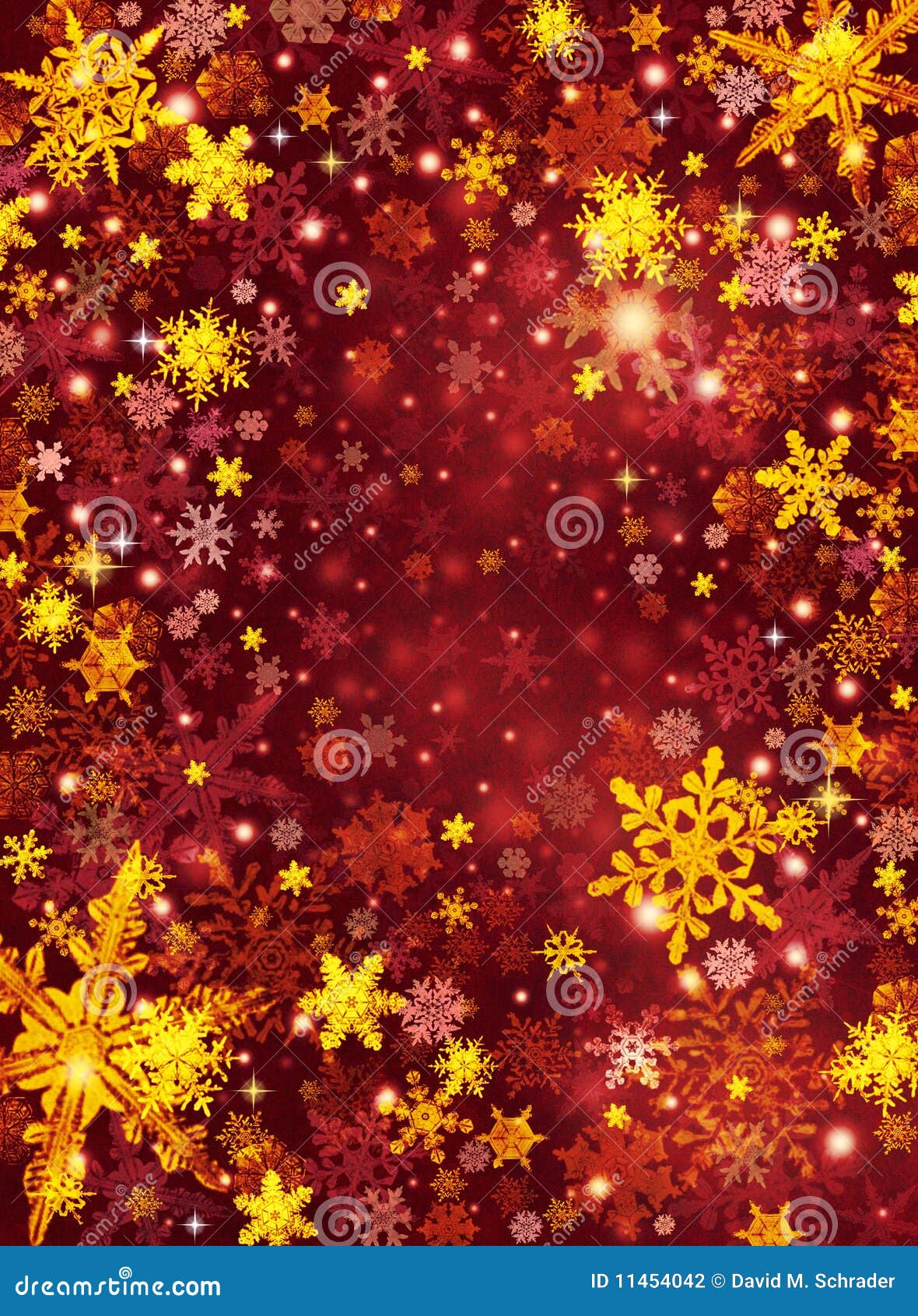 Golden Snow Background stock illustration. Illustration of ornate ...