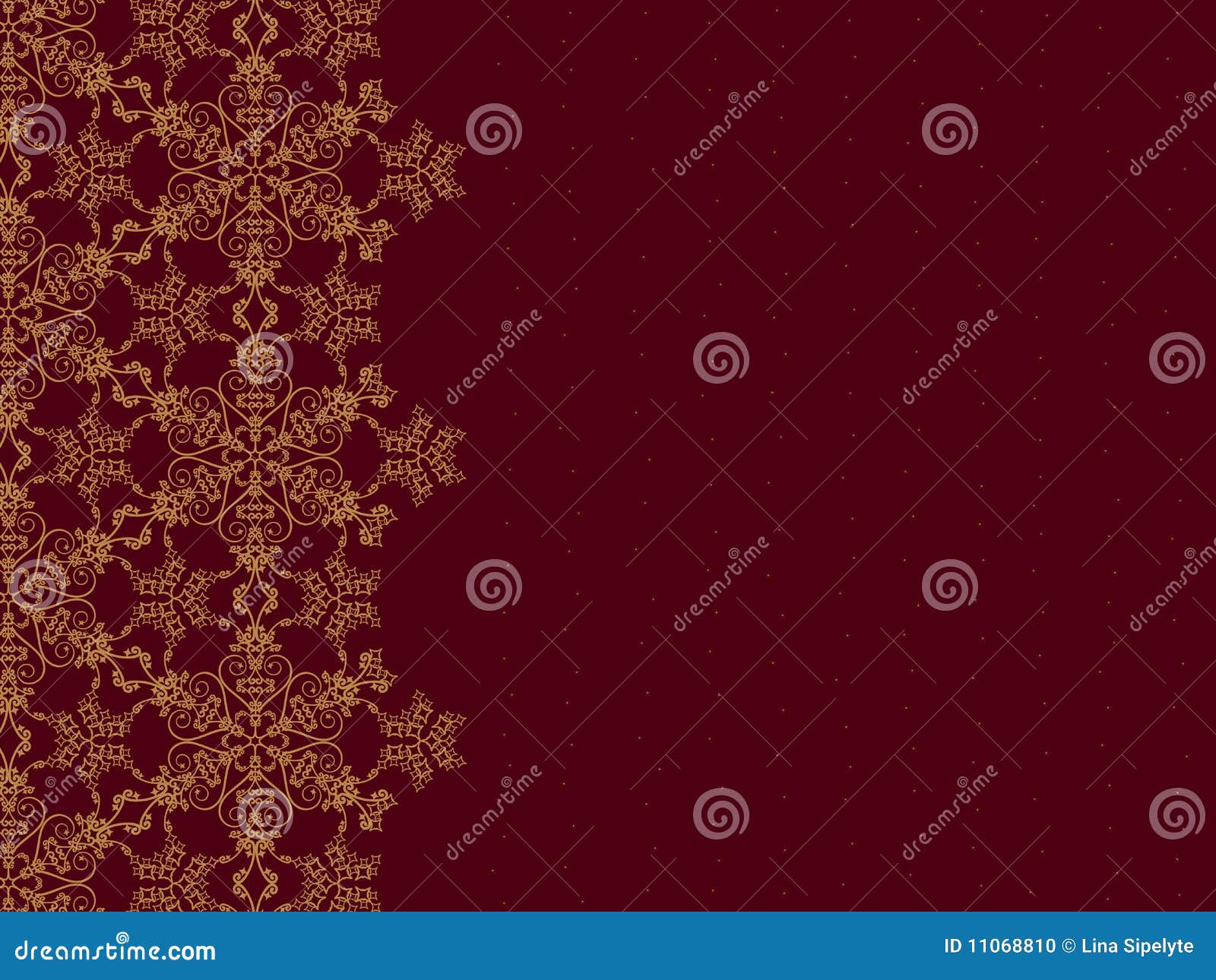 Golden Snowflake Thinline Icon. Foil Snow Flake Stencil Blueprint ...