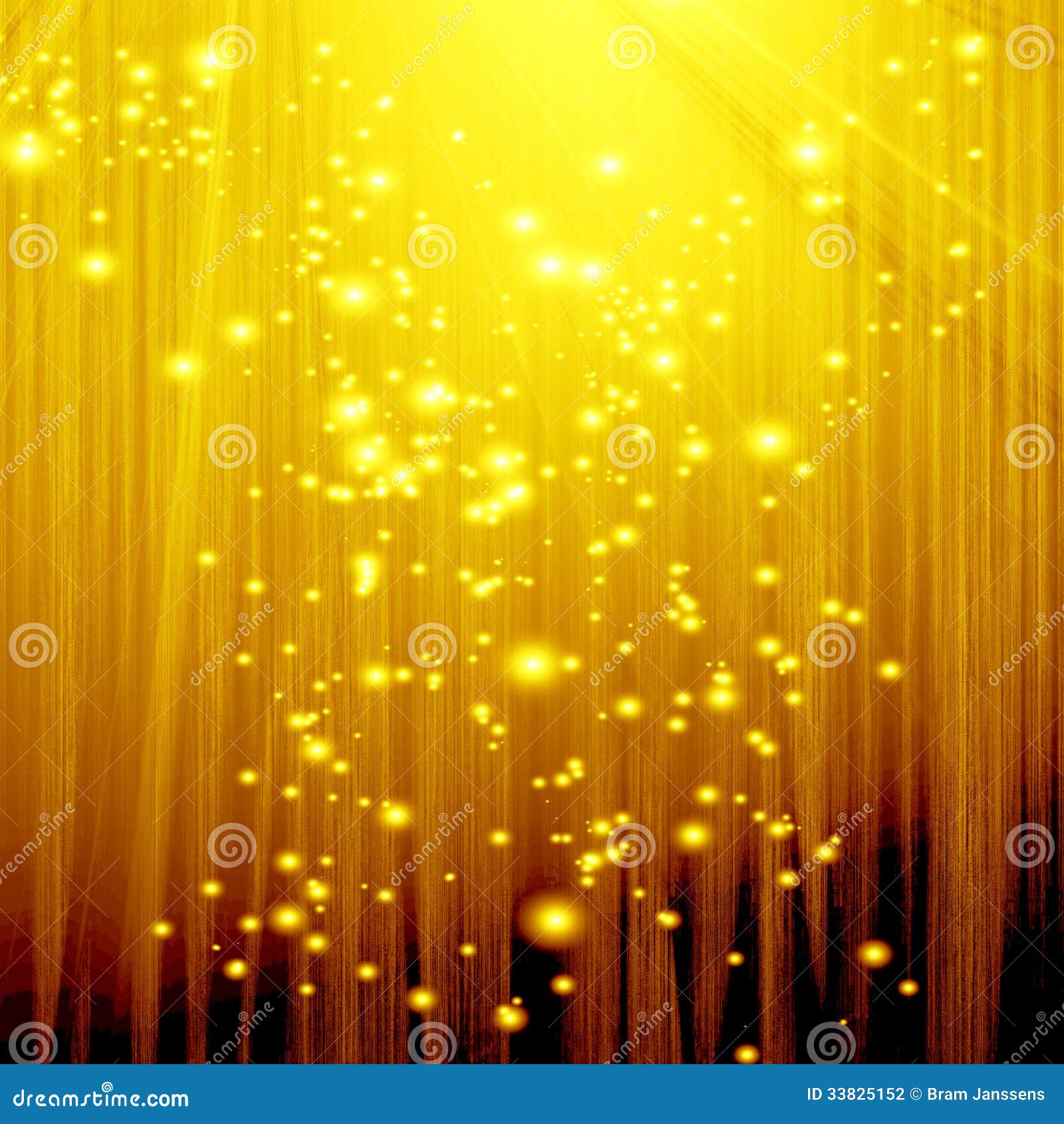 Golden spotlight stock illustration. Illustration of beam - 33825152