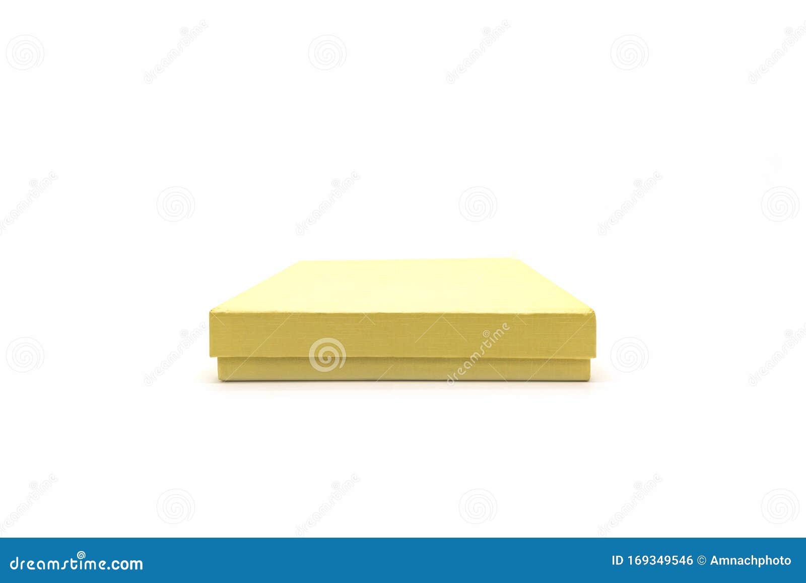 Golden square box stock photo. Image of opened, business - 169349546
