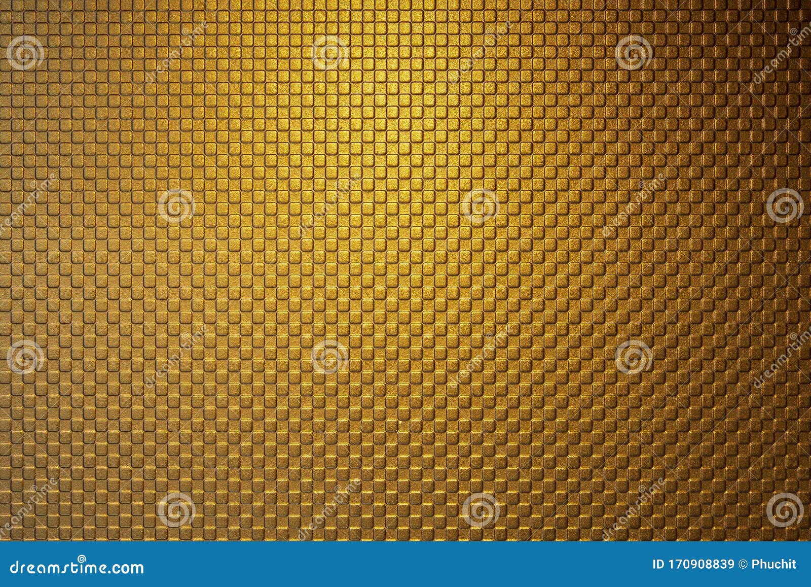 The Golden Square Shape Emboss Texture Background. Stock Image - Image ...
