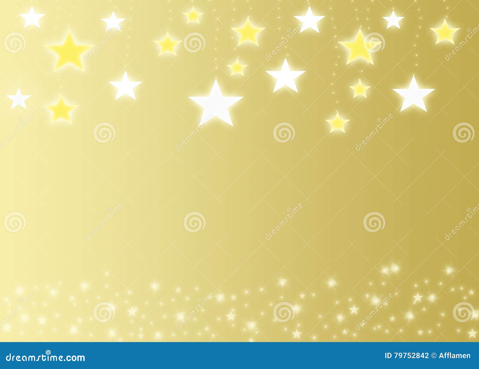 Golden star background stock illustration. Illustration of decoration ...