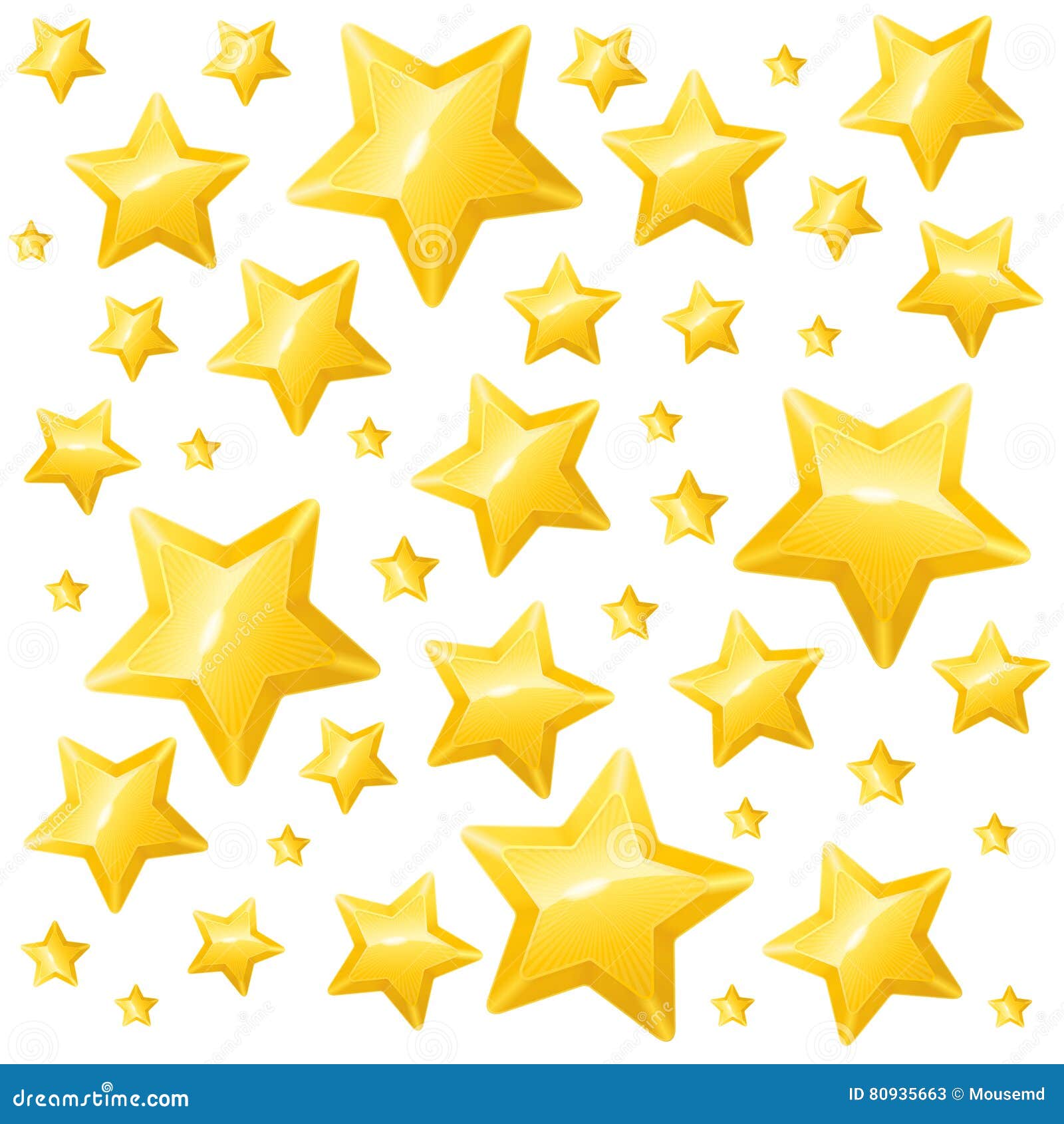 Golden Star Background Wallpaper or Card. Vector Stock Vector ...