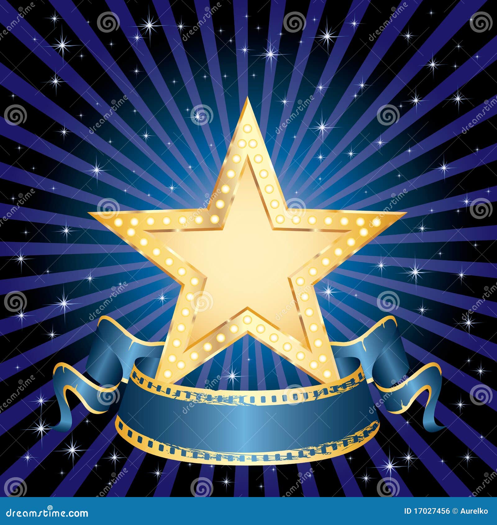 Movie Star. Vector Illustration | CartoonDealer.com #43301204