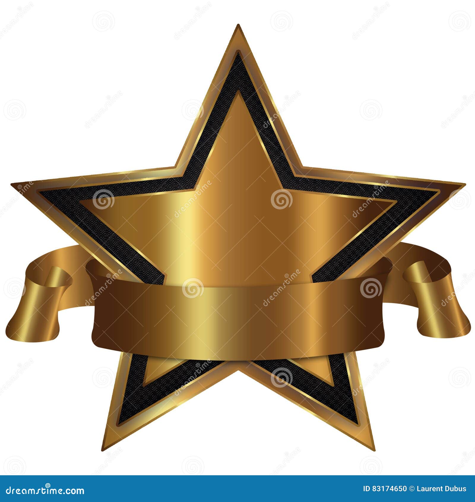 Golden star collection stock illustration. Illustration of colors ...