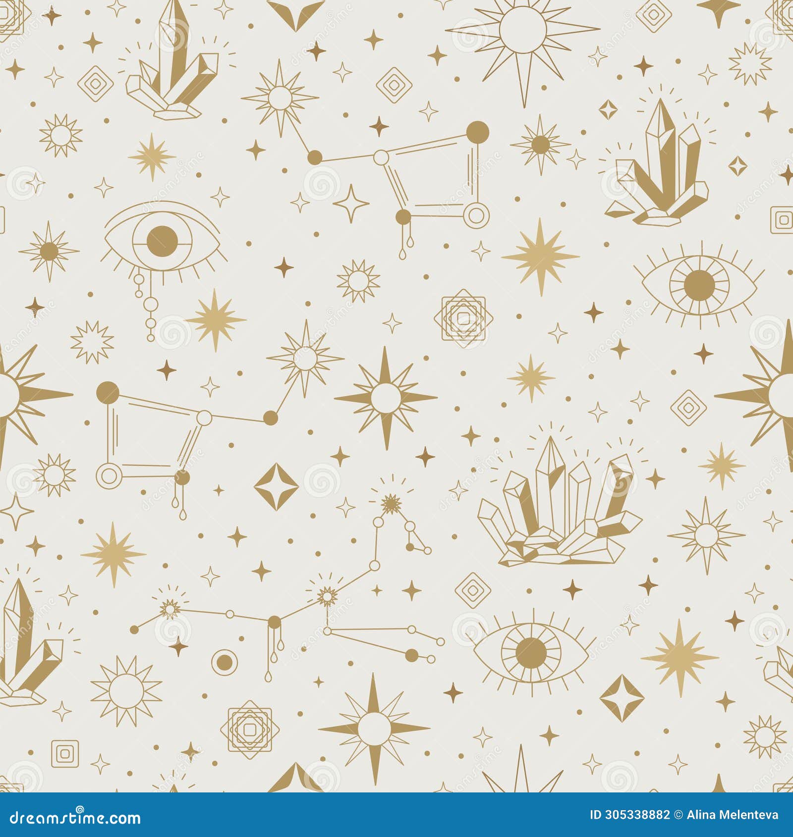 Golden Constellations: Intriguing Dark Blue And Gold Particle Abstract ...