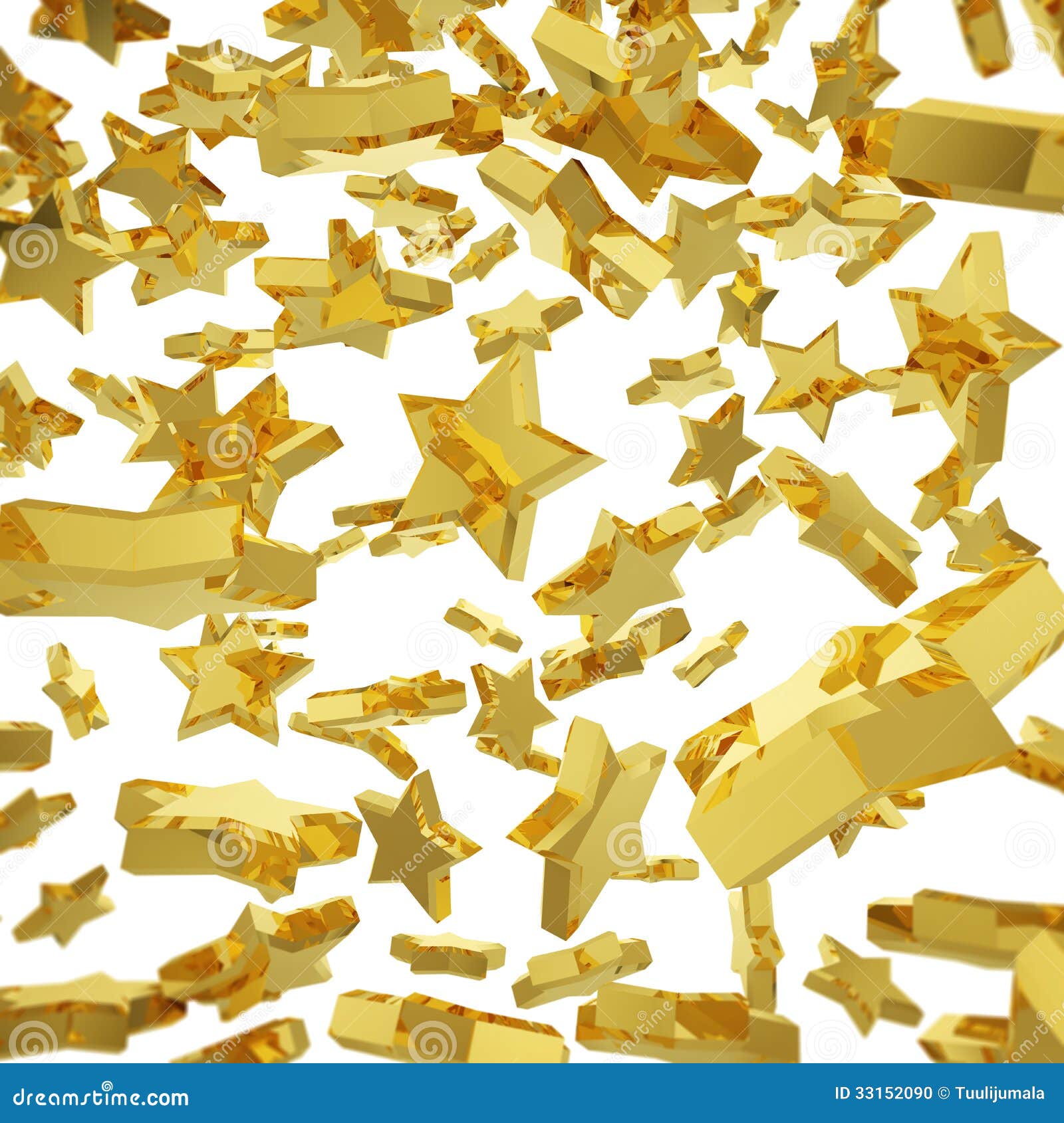 Golden star fall stock illustration. Illustration of celebrate - 33152090