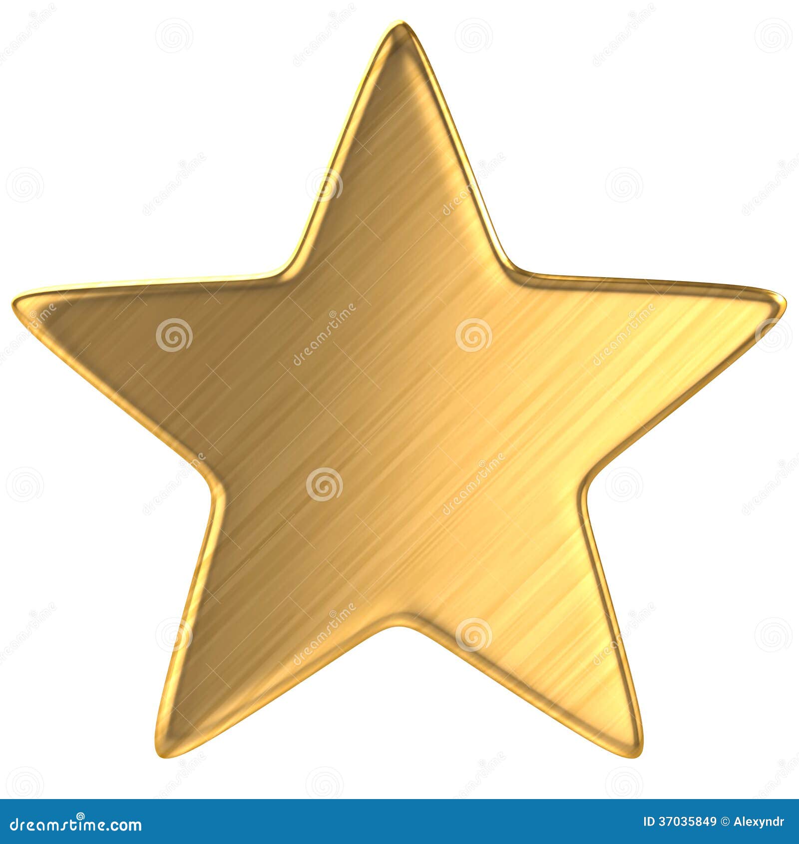 Golden star isolated stock illustration. Illustration of clipping ...