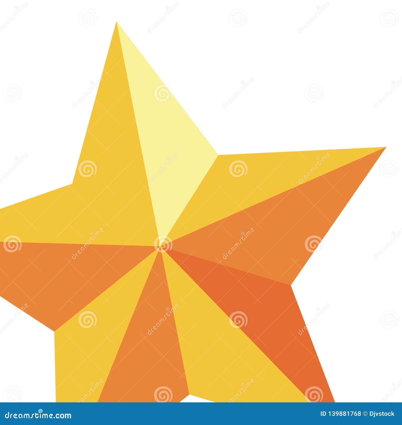 Golden star sign stock vector. Illustration of graphic - 139881768
