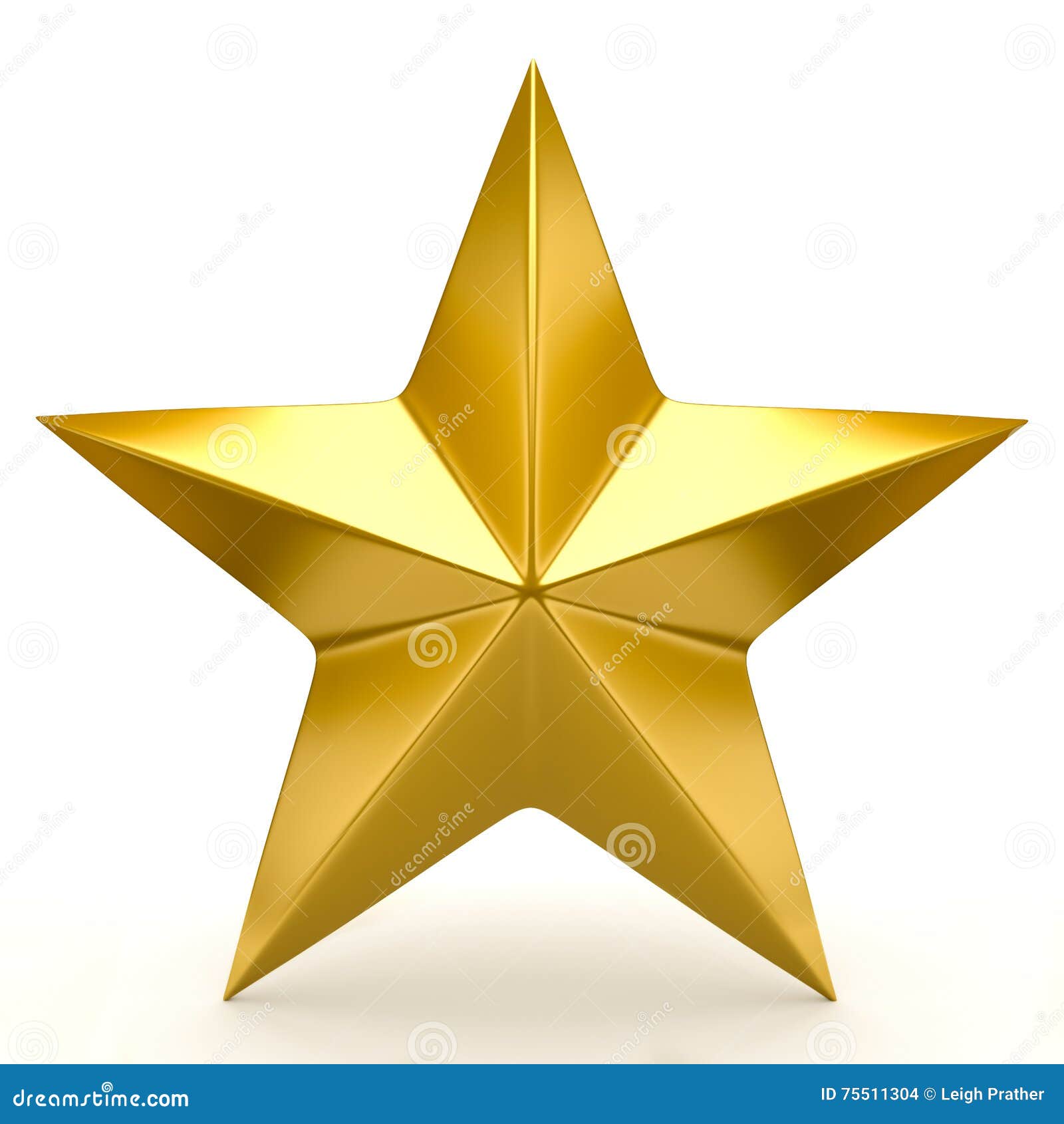 Golden star stock illustration. Illustration of bright - 75511304
