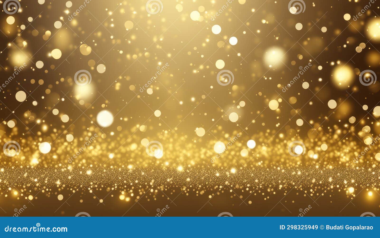 A Golden Starry Night Sky with Glittering Lights Stock Image - Image of ...