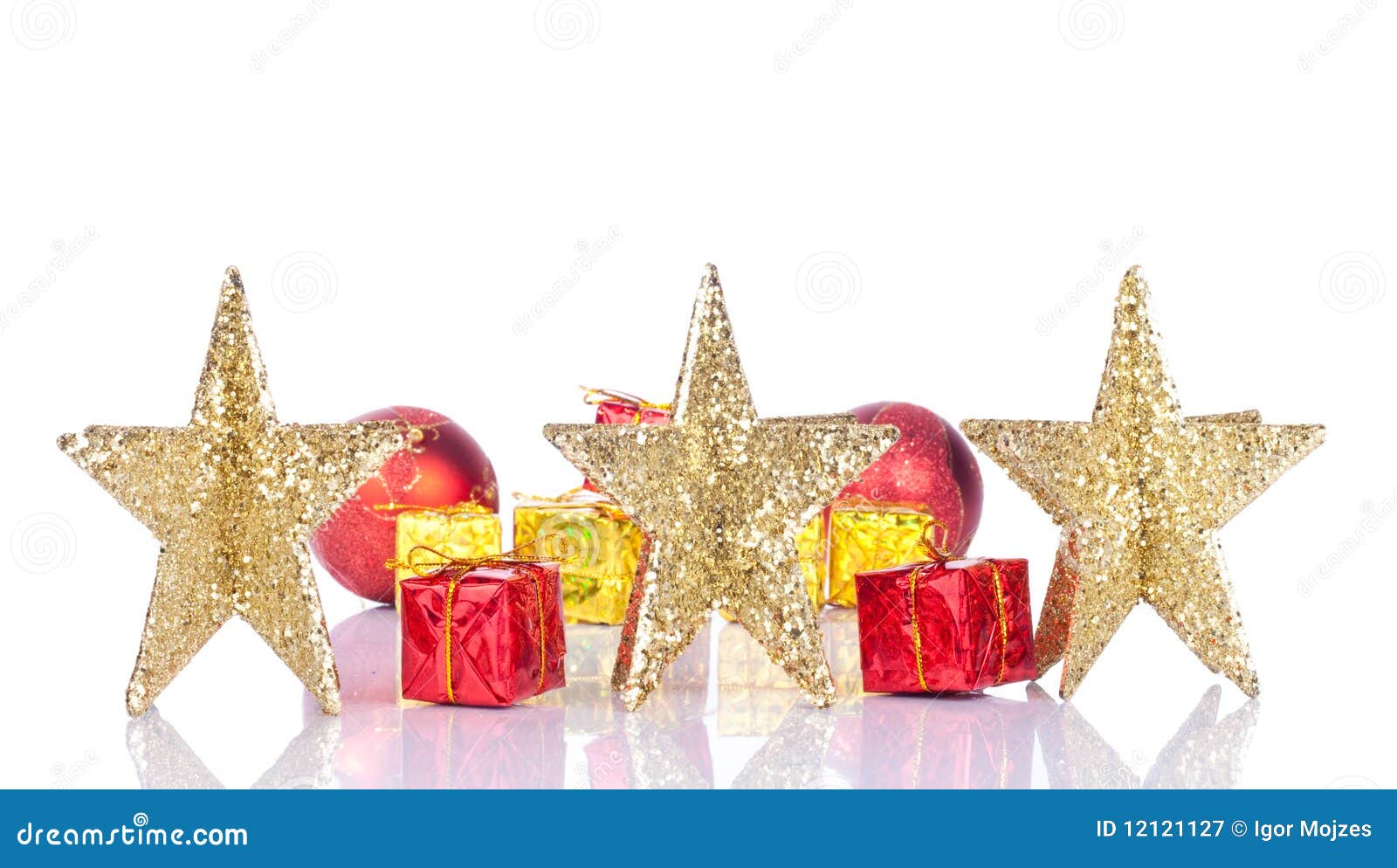 Golden stars stock image. Image of glass, beautiful, design - 12121127