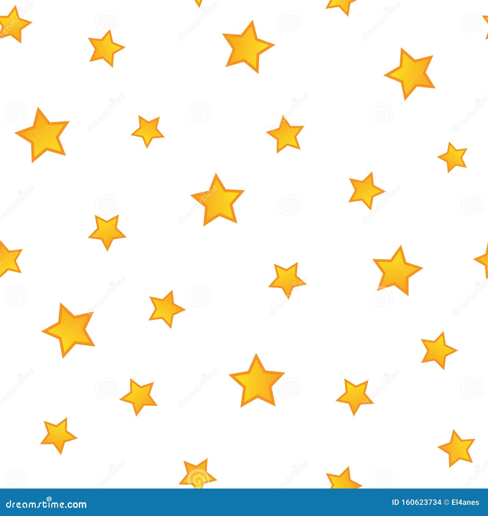 Golden stars pattern stock vector. Illustration of vector - 160623734